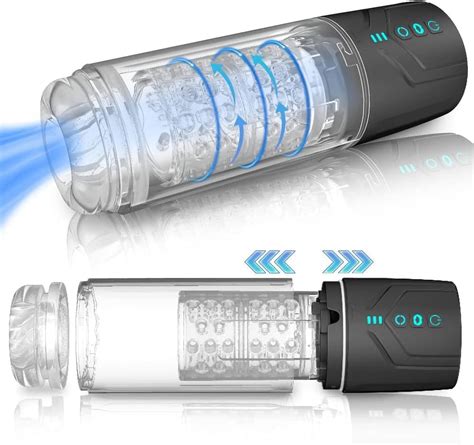 Free Shipping Fidech 2 In 1 Automatic Sucking Male Masturbator Cup