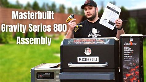 Masterbuilt Gravity 800 Assembly Youtube Best Charcoal Grill