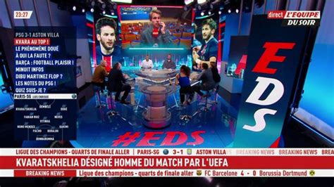 L Équipe Du Soir replay L Équipe du Soir du 9 avril