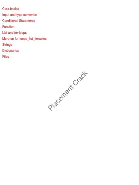 python mcq pdf exponentiation integer