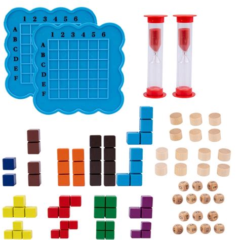어린이 마법 블록 퍼즐 조기 교육 전투 장난감 더블 플레이어를위한 논리적 사고 게임