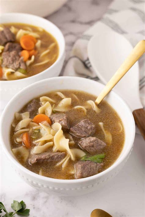Hearty Beef Noodle Soup Recipe Barbara Bakes™