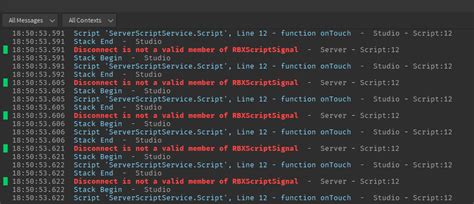 My Doubt When Disconnecting Events From Functions Scripting Support