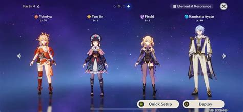 Hey Guys Im Building A Yoimiya Team Comp And Here Are Some Characters