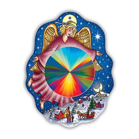 Angel Suncatcher Window Suncatchers Rainbow Symphony