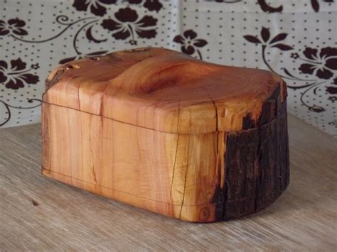 Rustic Log Box