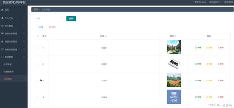 基于springboot校园资料分享平台设计与实现 基于springboot的校园信息共享平台的设计与实现 csdn博客