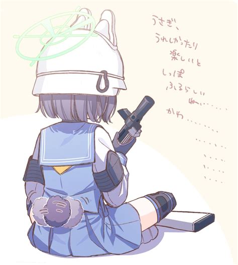 Saki Blue Archive Drawn By Hyakucha Danbooru