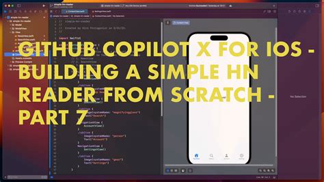 building a simple hn reader for ios with github copilot part 7