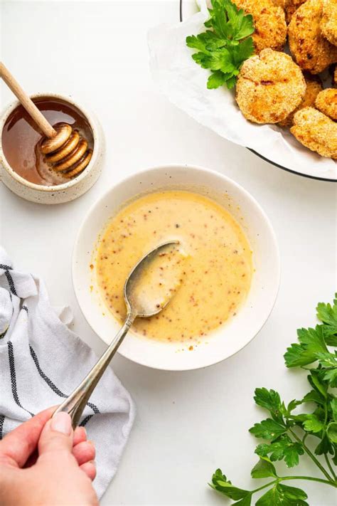 Honey Mustard Dipping Sauce Simply Quinoa
