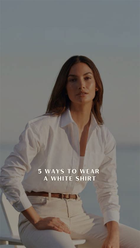White Shirt Outfit Ideas For Work
