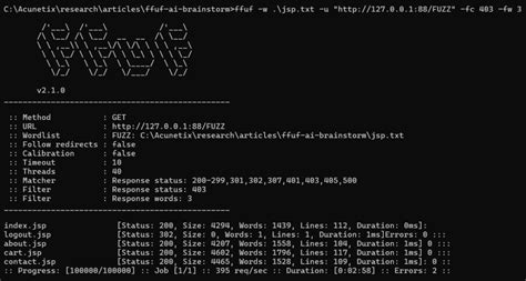 Brainstorm Tool Release Optimizing Web Fuzzing With Local Llms