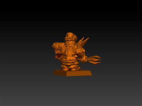 Stl File Chaos Dwarf With Armor 🎲 ・3d Printer Model To Download・cults