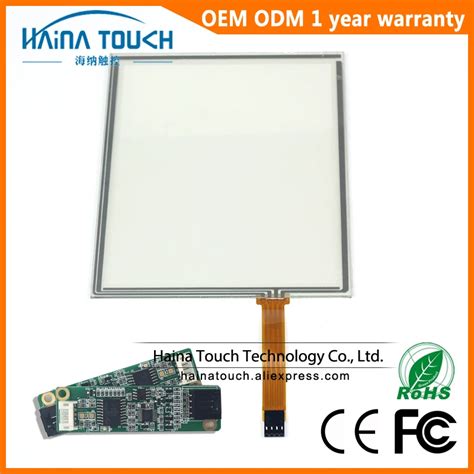 Win10 Compatible 10 Inch With USB Controller 4 Wire USB Resistive Touch