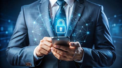 Cybersecurity And Privacy Concepts To Protect Data Businessman Use