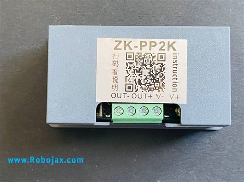 Review Of ZK PP2K 8A PWM 3 3V To 30V Motor Driver Robojax Robojax