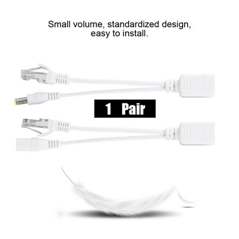 Poe Adapter Cable Rj45 Cable Power Over Ethernet A Grandado