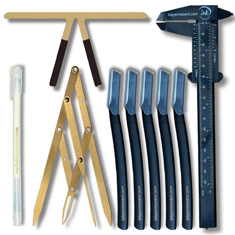 Eyebrow Mapping Kit For Dhf10 Microblading Eyebrow Shaping Tool