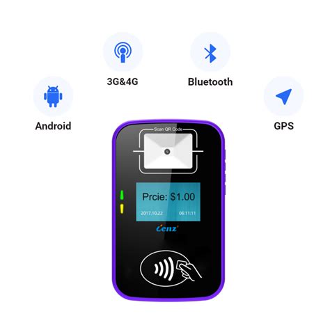 Android Bus Validator Qr Code Nfc Smart Card Bus Validator 4g Wifi Gps