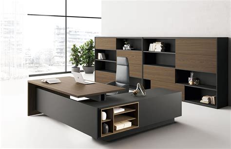 Bureau De Direction Haut De Gamme Avec Caisson Savio France Bureau