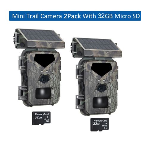 Suntekcam Mini Game Camera Pack Mp P Trail Camera With Night Vision Led Wildlife