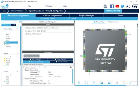 基于stm32的dac简易信号发生器设计（hal库）stm32信号发生器 Csdn博客