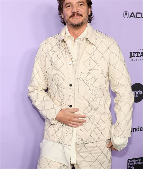 Sundance Film Festival Pedro Pascal White Suit Tlc