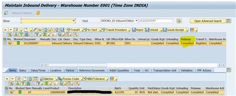 Determine Storage Bin Blank While Put Away SAP EWM ERP Q A