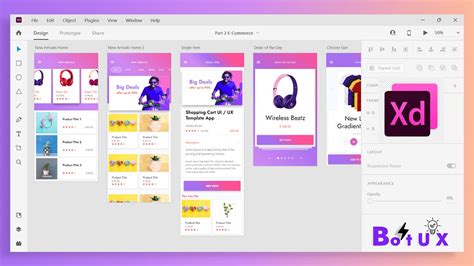 Adobe Xd App Ui Ux Design 02 — E Commerce Boltuix Medium