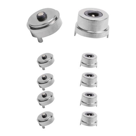 Magnet Spring Loaded Pogo Pin Connector Single Spring Pin 2 Poles