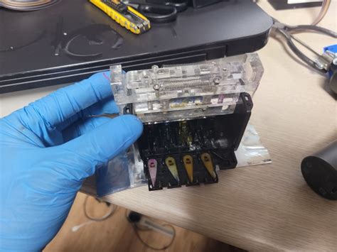 삼성 Sl J2920w 프린터 무한잉크 카트리지 고갈됨 프린터 헤드 분해 수리