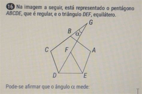 Solved G Na Imagem A Seguir Está Representado O Pentágon[geometry