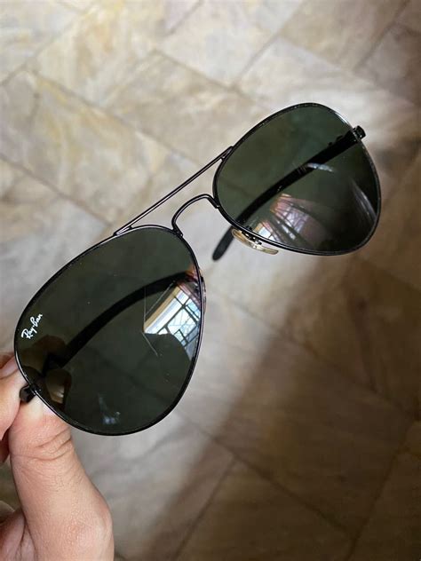 Authentic Rayban Aviator Carbon Fibre Rb8307 Mens Fashion Watches