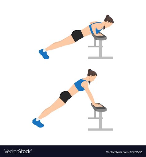 Incline Push Up Exercise