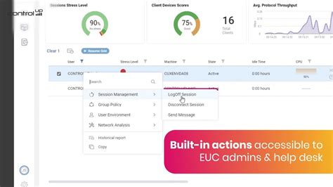 New In ControlUp Solve Actions YouTube