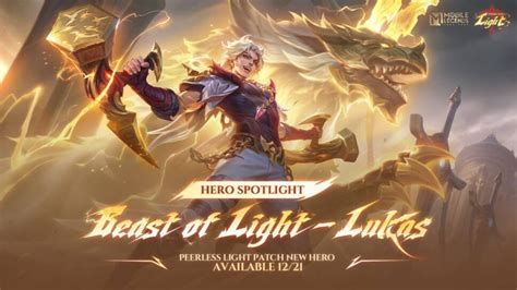 Let Mlbb Peerless Light Transform You Or Your Brand New Hero Into A