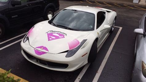 Ferrari 458 Italia Gets Supergirl Edition Lol Autoevolution