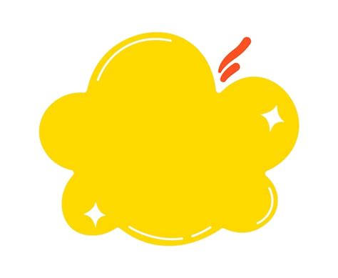Premium Vector Cloud Badge For Lettering