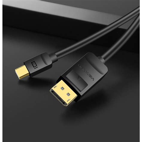 VENTION Mini DP to DP Cable 2M HAABH Displayportケーブル 4K HDディスプレイ