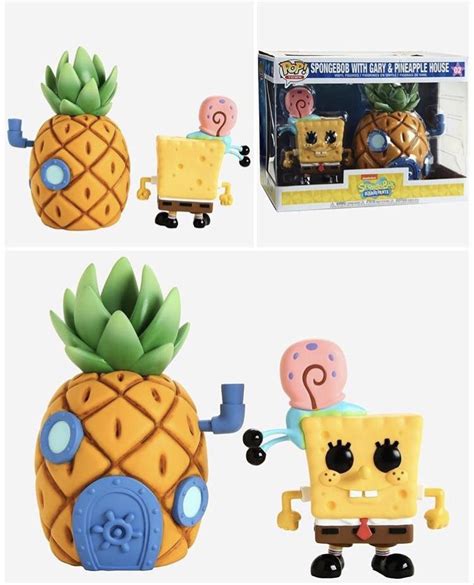 Closer Look Spongebob With Gary And Pineapple House Rfunkopop