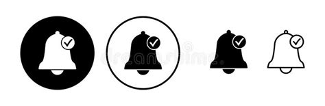 Bell Icon Vector In Trendy Flat Style Notification Symbol Web Site