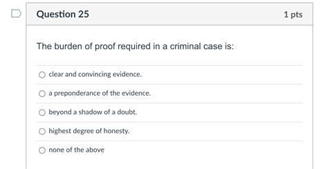 Solved Question 24 1 Pts Which Of The Following Would Most Chegg