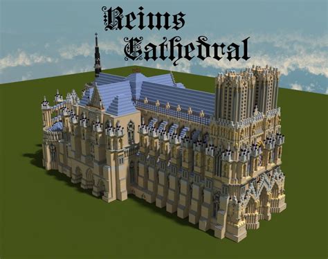 Reims Cathedral Plan