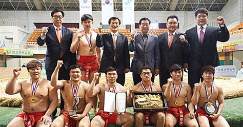 증평군청 증평인삼배전국장사씨름대회 우승