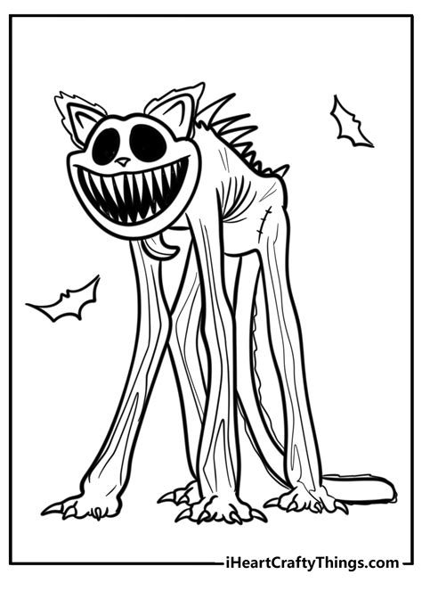 Catnap Coloring Pages 18 Free Pdf Printables To Download