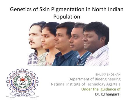 Genetics Of Skin Pigmentation In North Indian Populations Ppt