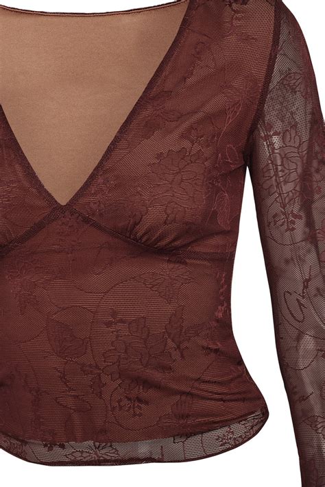 Yvette Top Brown Iamgia