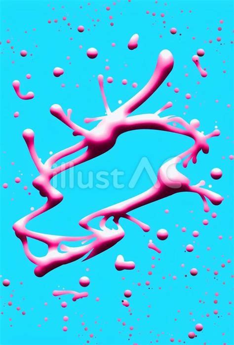 絵の具が飛び散るリアル寄りのワンポイントイラスト No 23900330｜無料イラスト・フリー素材なら「イラストac」