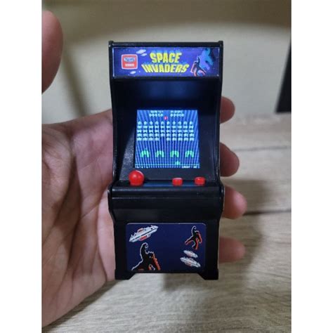 Tiny Arcade Space Invaders Miniature Arcade Game Shopee Thailand