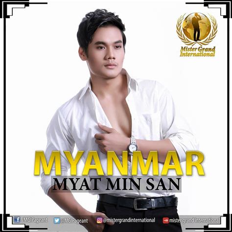 Myat Min San Mister Grand International Myanmar 2017 Apollo Male Gods